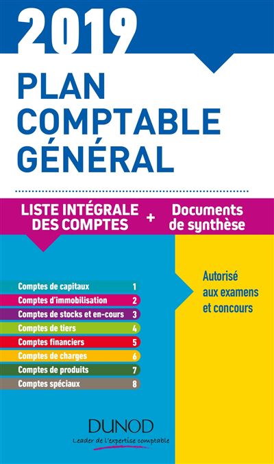 Plan comptable général 2019 - 23e éd. - Plan de comptes & documents de ...