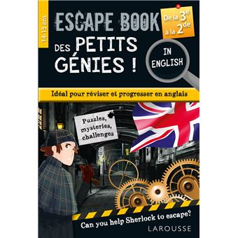 Petits Génies ! - Escape book des petits génies in english de la 3e à ...