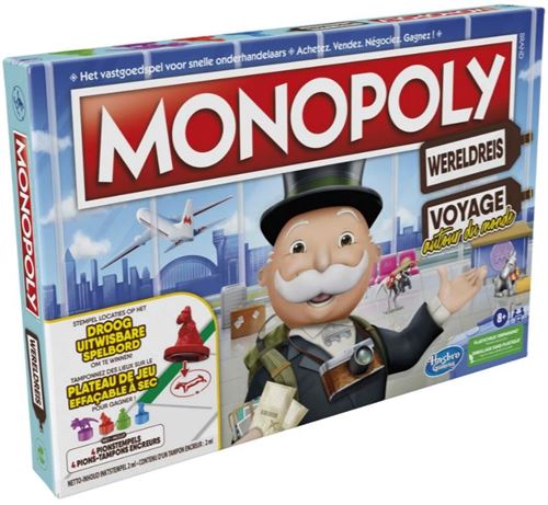 Monopoly Autour Du Monde - Jeux classiques | fnac Belgique