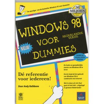 VOOR DUMMIES - Windows 98 voor Dummies - A. Rathbone, Auteur - broché ...