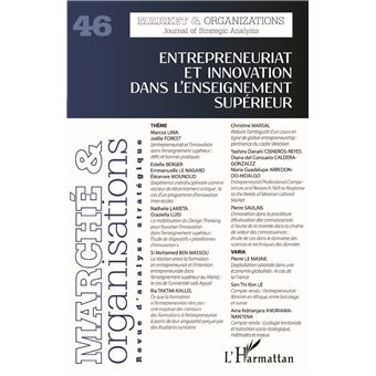 Entrepreneuriat et innovation dans l'enseignement supérieur Tome 46 - broché - Collectif - Achat ...