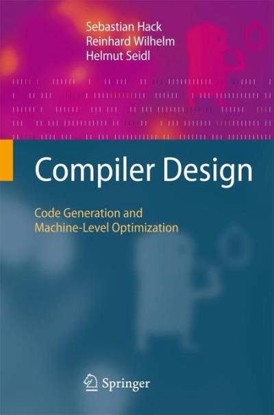 Compiler Design Relié Sebastian Hack Achat Livre Fnac 