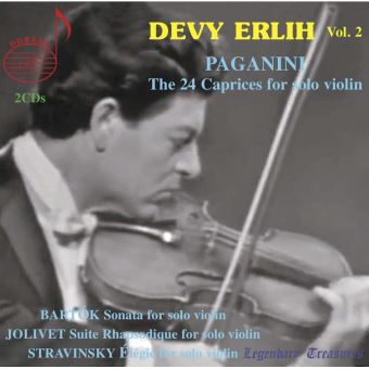 The 24 Caprices for solo violin Devy Erlih Edition Volume 2 - Niccolò ...