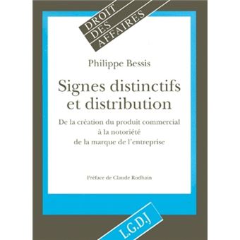 Signes distinctifs et distribution. de la création du produit ...