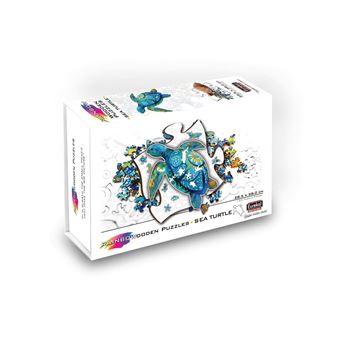 EUREKA 2D RAINBOWOODEN PUZZLE - SEA TURTLE - Puzzle - Achat & prix | fnac