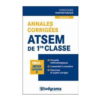 Annales Concours Atsem