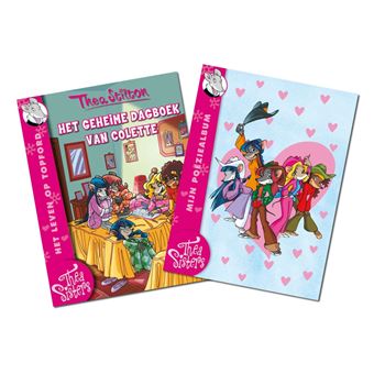 Topford 2 Het geheime dagboek van Colette + poëziealbum Thea sisters ...