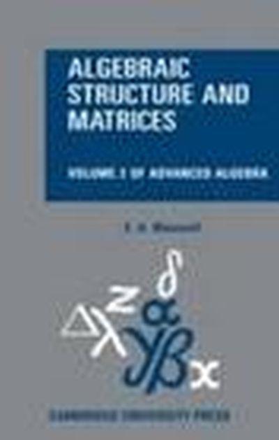 Algebraic structure and matrices Book 2 - relié - E. A. Maxwell - Achat Livre | fnac