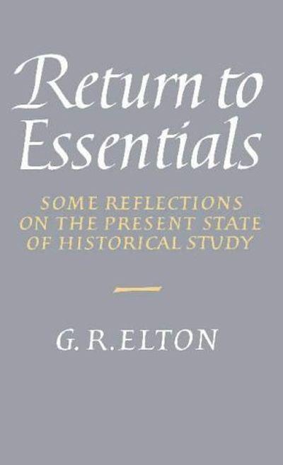 Return to essentials Some reflections on the present state of ...