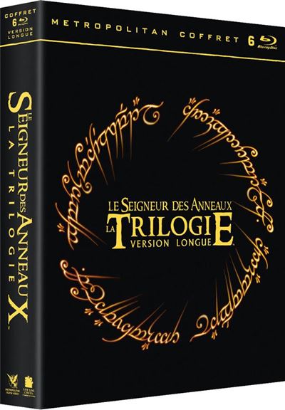 Coffret Le Seigneur des Anneaux La Trilogie Blu-ray - Blu-ray - Achat & prix | fnac