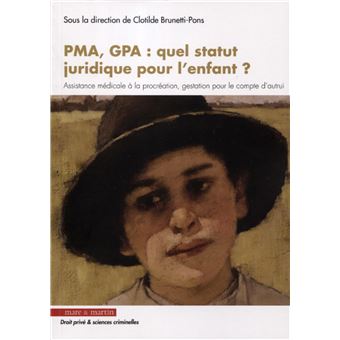 PMA, GPA : quel statut juridique pour l'enfant ? - broché - Clotilde ...