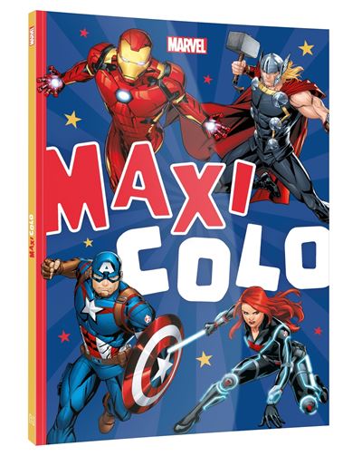 Marvel - MARVEL - Maxi Colo - Disney - Collectif - broché - Achat Livre ...