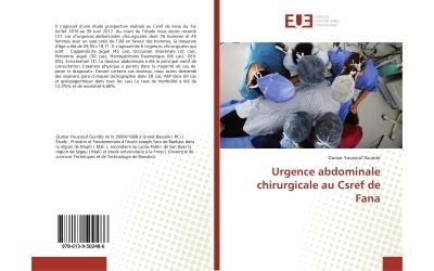 Urgence abdominale chirurgicale au Csref de Fana - broché - Oumar ...