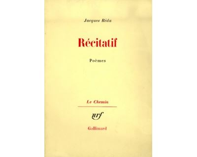 Récitatif - Jacques Réda - Achat Livre | fnac