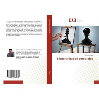 L'interprétation comptable - broché - Brahim Chaoui - Achat Livre | fnac