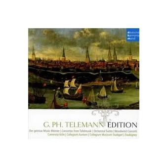 Georg Philipp Telemann édition - 10 CD - Georg Philipp Telemann - CD ...
