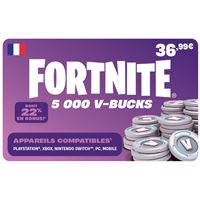 V-Bucks Epic Fortnite - Achat Contenus téléchargeables Jeux vidéo ...