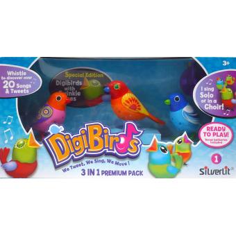 Oiseau Silverlit Digibirds Deluxe Pack 3 en 1 - Jeu éducatif musical ...
