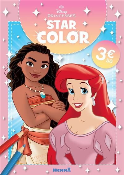 Disney Princesses - Disney Princesses - Star Color (Ariel et Vaiana ...