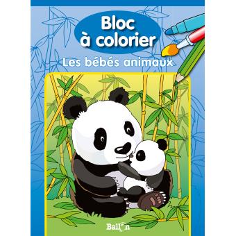 Bloc a colorier les bebes animaux - broché - Collectif - Achat Livre | fnac