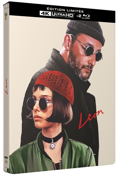 Léon Version restaurée Édition Limitée Steelbook Blu-ray 4K Ultra HD - Blu-ray 4K - Luc Besson ...