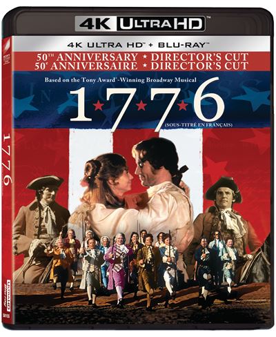 1776 Édition Limitée Blu-ray 4K Ultra HD - Blu-ray 4K - Peter H Hunt ...