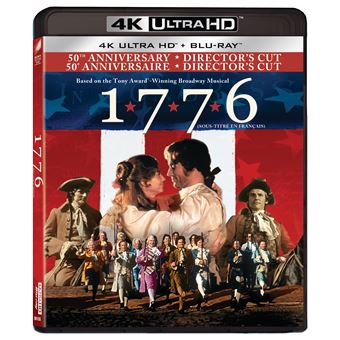 1776 Édition Limitée Blu-ray 4K Ultra HD - Peter H Hunt - Blu-ray 4K ...