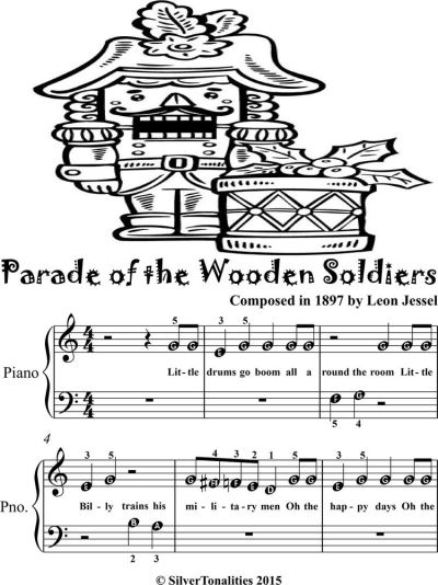 Parade of the Wooden Soldiers Beginner Piano Sheet Music - ebook (ePub ...