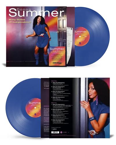 Many States Of Independence Édition Limitée Vinyle Bleu Translucide ...