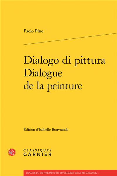 Dialogo di pittura / Dialogue de la peinture Dialogue de la peinture ...