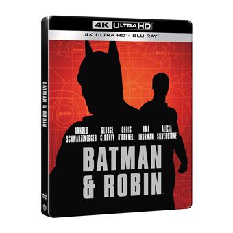 Batman & Robin Steelbook Blu-ray 4K Ultra HD - Blu-ray 4K - Achat & prix | fnac