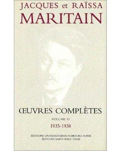 Oeuvres complètes Maritain VI Science et sagesse Lettre sur l ...