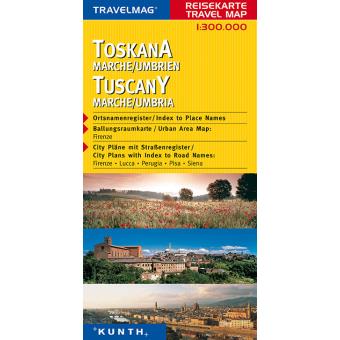 Toscane Echelle 1:300 000 - Collectif - Achat Livre | fnac