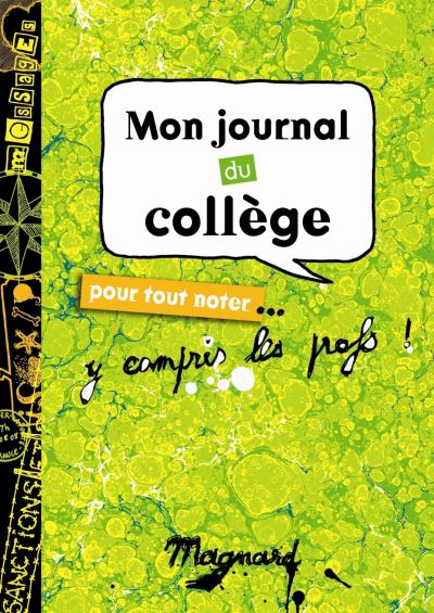 Mon journal du collège - broché - Collectif - Achat Livre | fnac