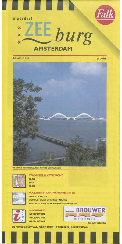 Amsterdam-Zeeburg plattegrond - broché - Achat Livre | fnac