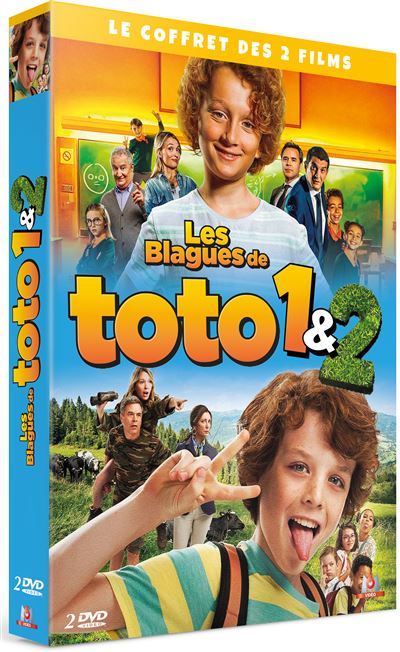 Les blagues de Toto Coffret Les Blagues de Toto / Les Blagues de Toto 2 : Classe verte DVD - DVD ...