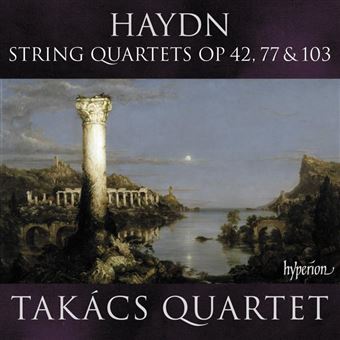 Haydn String Quartets Op. 42, 77 & 103 - CD - Joseph Haydn - Takács Quartet - CD Álbum - Compra ...