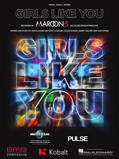 Girls Like You Sheet Music - ebook (ePub) - Maroon5 - Achat ebook | fnac