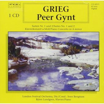 Peer gynt - Edvard Grieg - CD album - Achat & prix | fnac