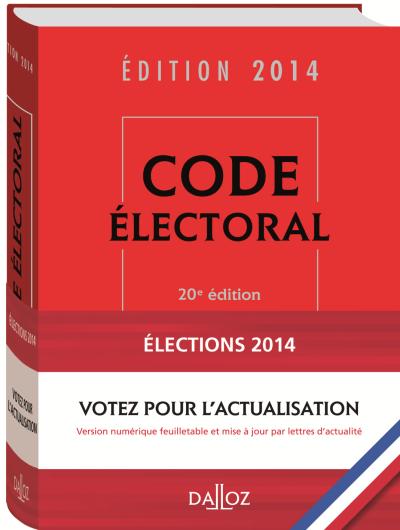 Code électoral Edition 2014 - relié - Collectif - Achat Livre | fnac