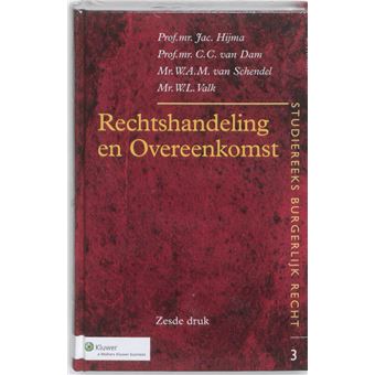 Studiereeks burgerlijk recht - Tome 003 - Rechtshandeling en ...
