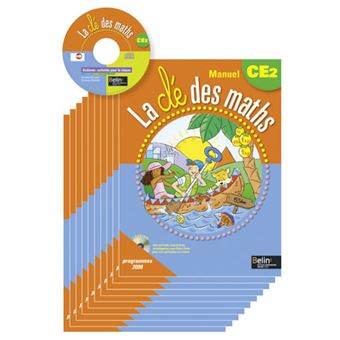 Cle des maths ce2 pack 10 livr +cdrom (La) - broché - Champeyrache ...