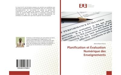 Planification et Évaluation Numérique des Enseignements - broché - Dario Edison Donou - Achat ...