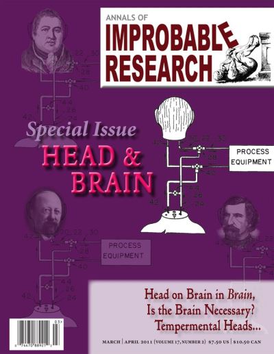 Annals of Improbable Research - Special Head & Brain Issue - Annals of ...
