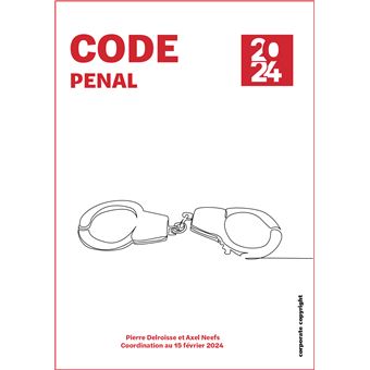 CODE PENAL BELGE 2024 - Achat Livre ou ebook | fnac