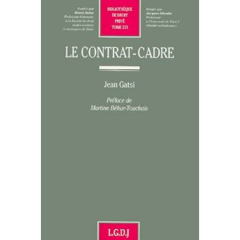 Le contrat-cadre Tome 273 Tome 273 - broché - J. Gatsi - Achat Livre | fnac