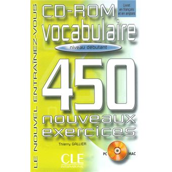Cdrom vocabulaire 450 deb AUDIO SCOLAIRE - Livre K7 - Collectif - Achat ...