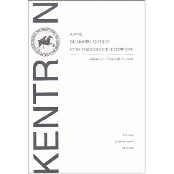 Kentron 17, 2, 2001 Tome 17 -2 - broché - Deforge - Achat Livre | fnac