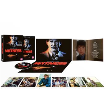 Witness Limited Edition Blu-ray 4K Ultra HD - Peter Weir - Blu-ray 4K ...