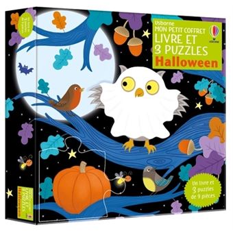 Halloween - Mon petit coffret Livre et 3 puzzles - Dernier livre de ...
